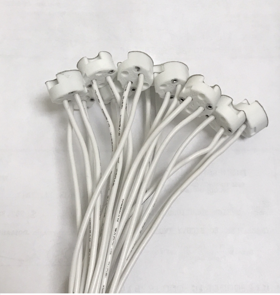 Replace your burned or damaged MR16 Sockets with Ceramic GU5.3 Sockets