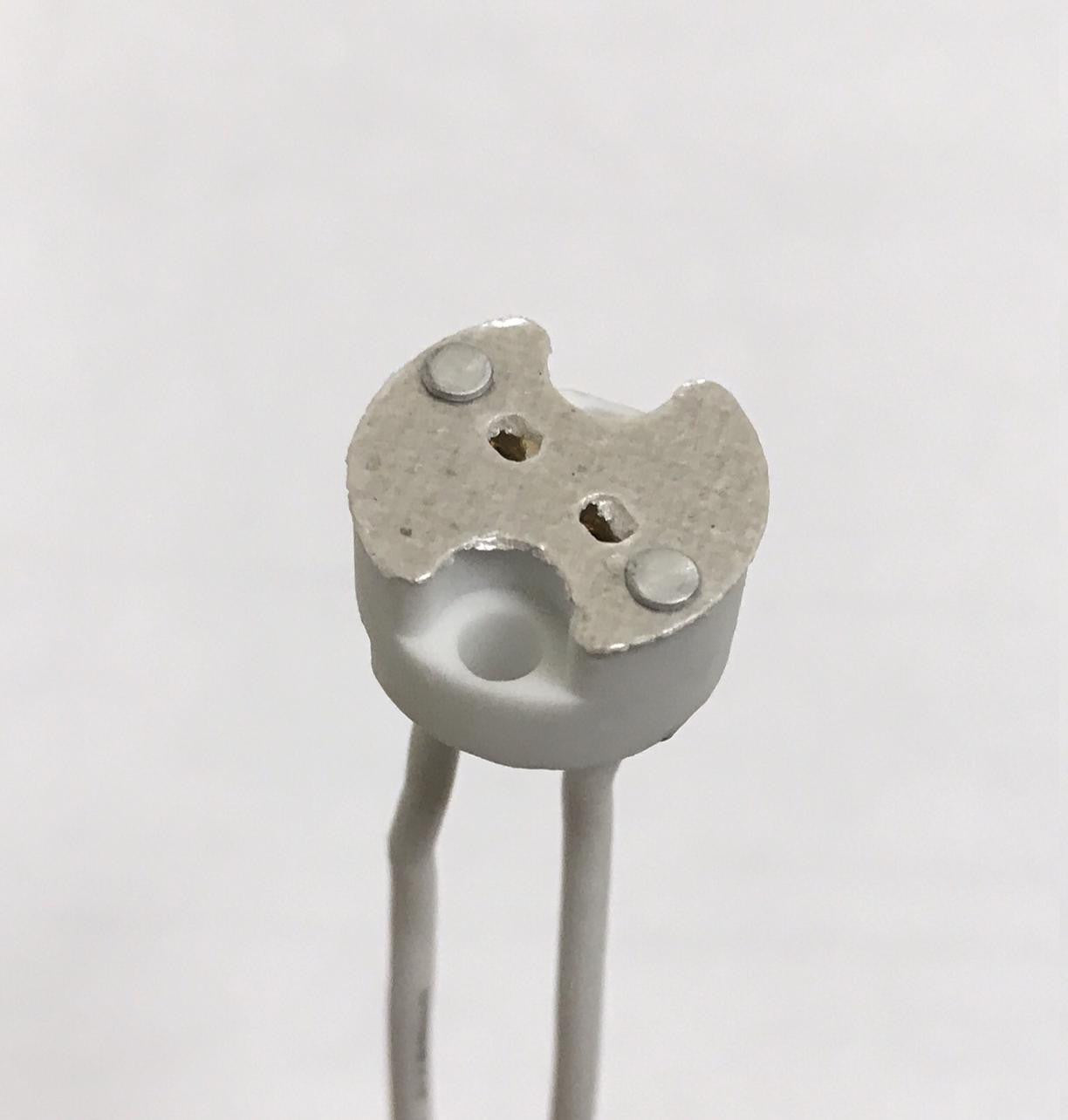 Replace your burned or damaged MR16 Sockets with Ceramic GU5.3 Sockets